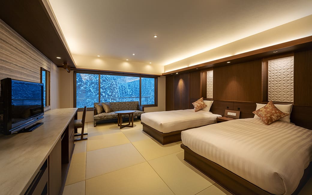 Yamagata Prefecture Zao Onsen Hanare Yu Hyakuhappo/Zao Shiki no Hotel ...